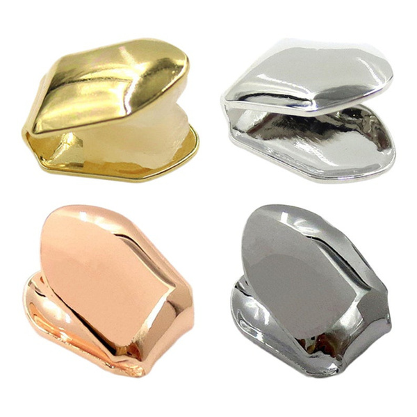 Fashion Gold Color Small Single Tooth Cap Grills Hip Hop Style Teeth ...