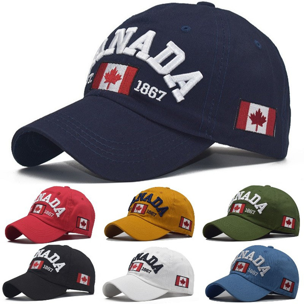 Cotton Gorras Canada Baseball Cap Flag Of Canada Hat Adjustable Mens Cotton Gorras Canada Baseball Cap Flag Of Canada Hat Adjustable Mens