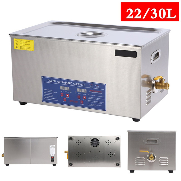 22L/30L Professional Digital Ultrasonic Cleaner Machine With Heater ...