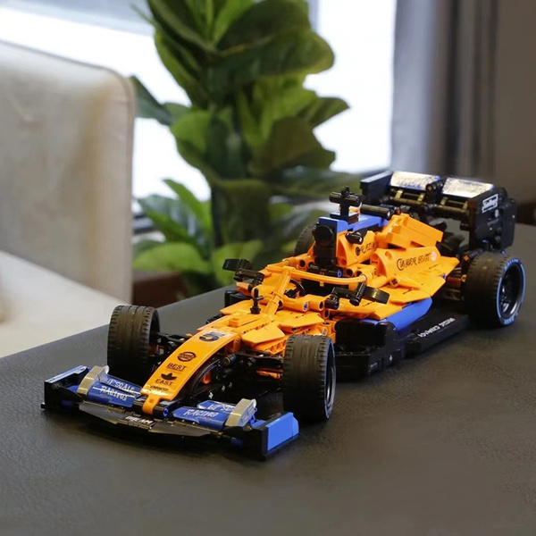 New F1 Technical Famous Racing Sports Car Model Building Block Brick ...