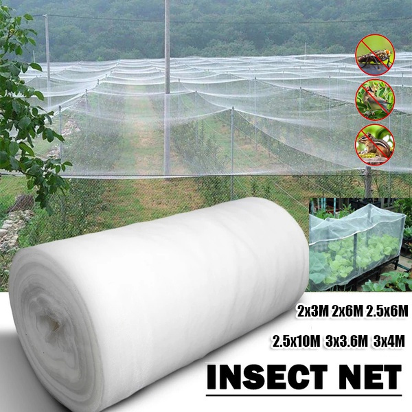 60 Mesh Net Plant Vegetables Insect Protection Net Flowers Protective ...