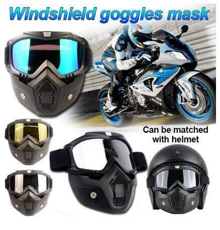 Motorcycle Mask,Anti-pollution Cycling Masks Bicycle ski riding ...