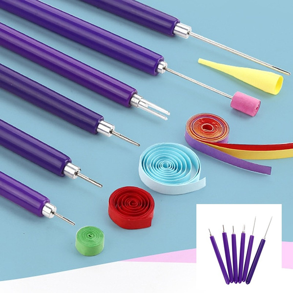Quilling Needle Slotted Pen Tool Kit Quilling Paper DIY Set Classroom ...