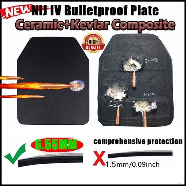 2022 New Hot Sale GA6 NIJ IV5 Military Bulletproof Steel Plate High ...