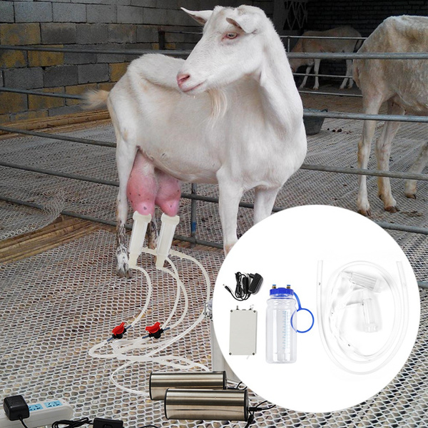 Vacuum-Pulse Milking Machine, EU Plug Portable Electric Milking Machine ...