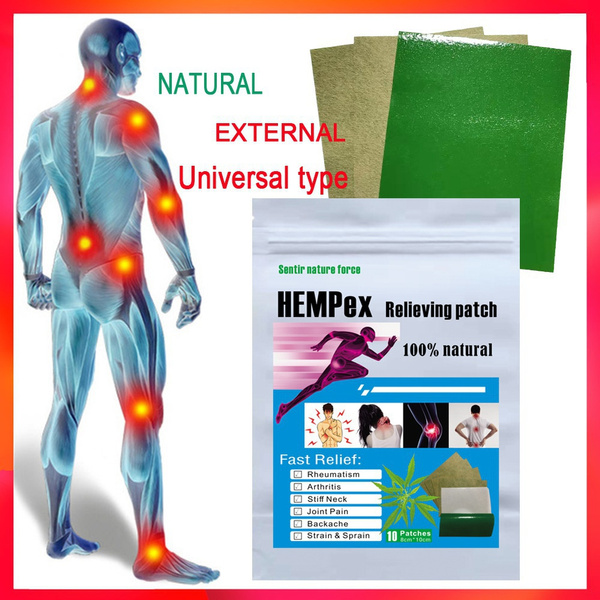 (50/40/30/20/10 pieces) 2022 Newest Green Pain Relief Paste Meridian ...