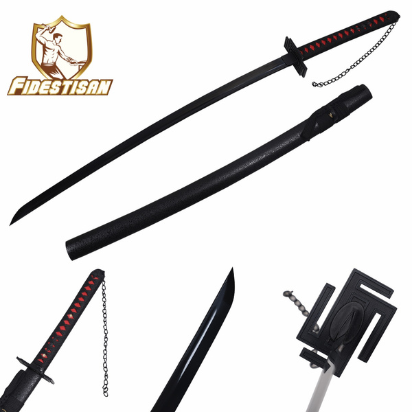 Fidestisan Bleach Kurosaki Ichigo Cosplay Japanese Samurai Sword Katana ...