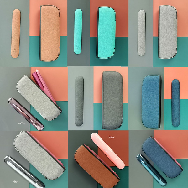 14 Colors Case+ Side Cover for IQOS ILUMA Funda Decoration Replaceable ...