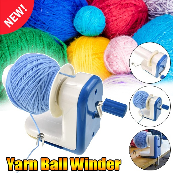 New Yarn Ball Winder Wood Hand Yarn Winder for Knitting and Crochet ...