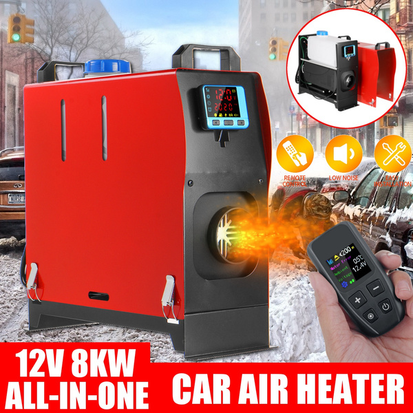 All in One Unit 8KW 12V Car Heating Tool Diesel Air Heater Single Hole ...