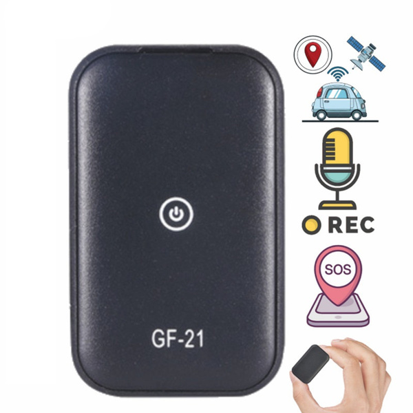 GF21 Mini Voice Activated Recorder GPS Tracker Real Time Audio ...