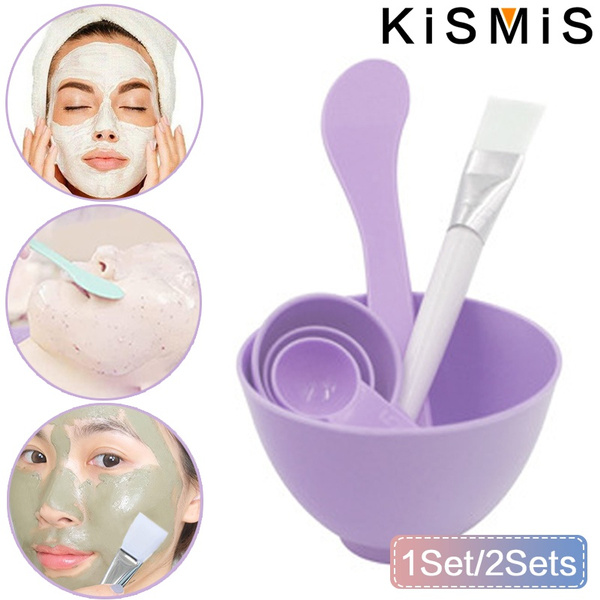 KISMIS 1 Set/2 Sets Mask Bowl DIY Mask Tool Mask Brush Mask Stick Make ...