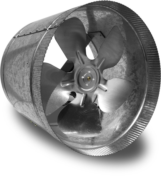 Vortex VAT1000 10 in. 411 CFM Inductor In-Line Duct Fan | Wish