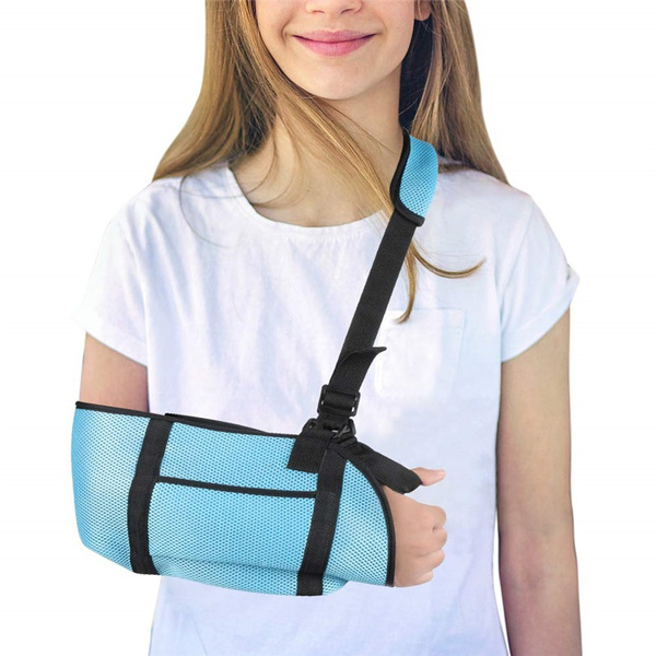 Kids Arm Sling,Breathable Mesh Sling Immobilizer Elbow Arm Support ...