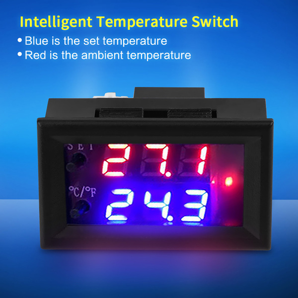 Digital Led Microcomputer Thermostat Controller Switch Temperature