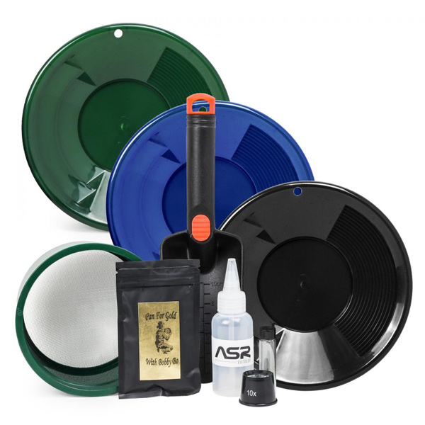 ASR Outdoor Starter Gold Panning Kit Beginner Prospecting Equipment and ...