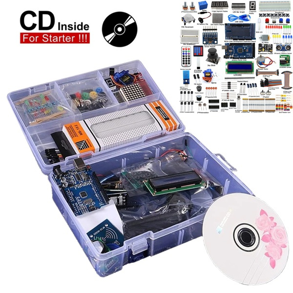 Upgraded Version Starter Kit for Arduino Beginner Learning MEGA 2560 ...