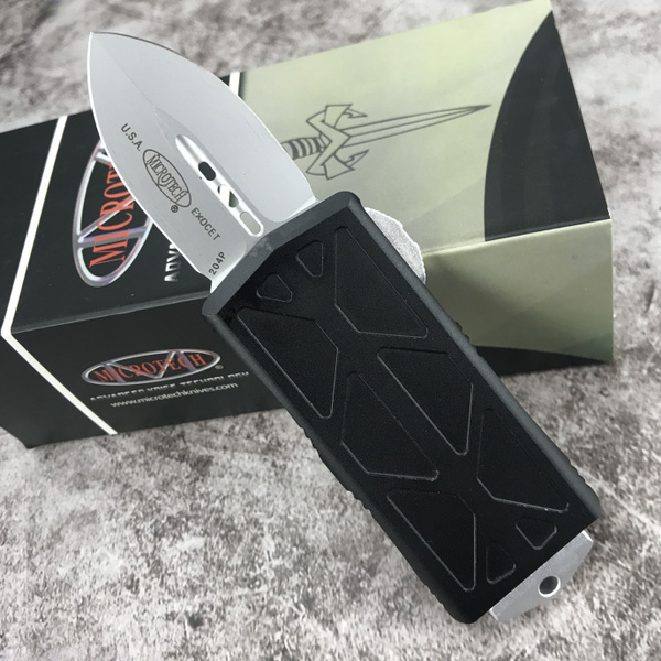 Flying Fish Safety Switchblade Otf Spring Knife Double Action Auto ...