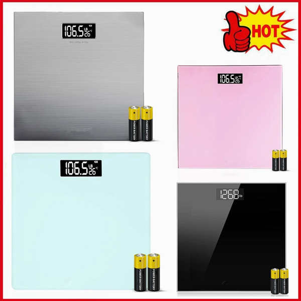 Digital Scale for Body Weight, Bathroom Weighing Bath Scale, Step-On ...
