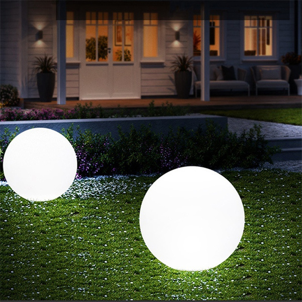 Remote Control Outdoor Led RGB Garden Lights Anti-fall Holiday Lawn ...