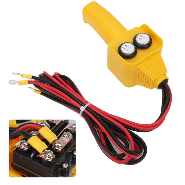 Winch Wired Controller Hand Control Assembly Push Button Style 12V | Wish