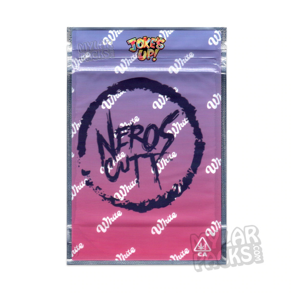 25 PACK - NEROS CUTT WHITE RUNTZ BY JOKE'S UP 3.5G EMPTY SMELL PROOF ...
