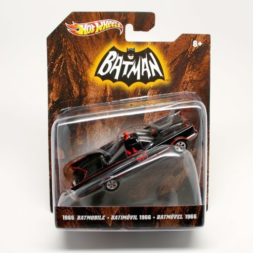 Hot Wheels Batman 1966 TV Batmobile 2012 1:50 Scale Collectible Die ...