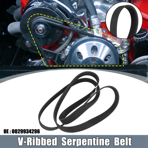 Car Alternator Power Water Pump V-Ribbed Serpentine Belt 7PK2035 ...