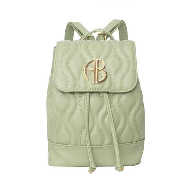 Alexis Bendel Green Quilt Backpack | Wish