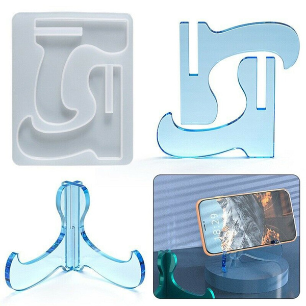 Phone Stand Silicone Casting Mold Assembly Display Holder Resin Epoxy ...