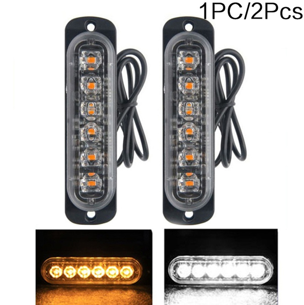 1PC/2Pcs Strobe Lights for Trucks Stonego Led Strobe Light Bar Warning ...