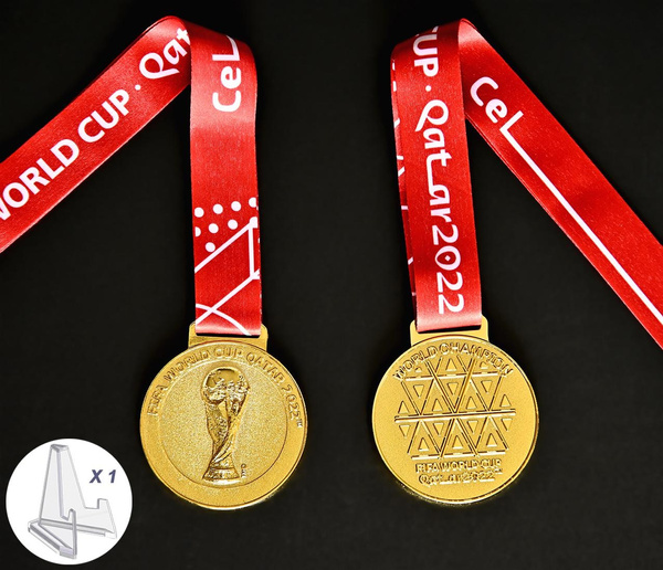 World Cup Qatar 2022 Final Champions Winner Medal WM Football Soccer ...
