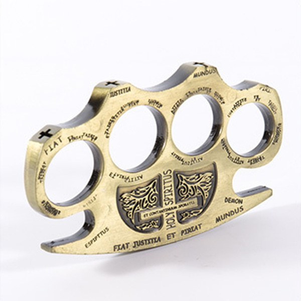 New Arrival Brass Knuckle Ring Alloy Knuckle Tactical Survival ...