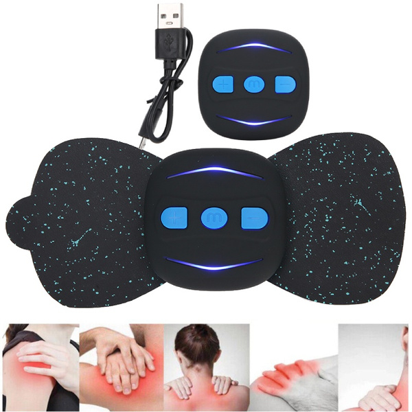 6 Modes Electric Neck Tens Unit Cervical Body Massager Pain Relief ...