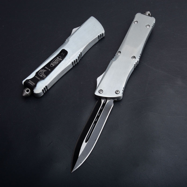 Microtech Tactical Switch Knife 123-12BH Adjustable Switch Knife OTF ...