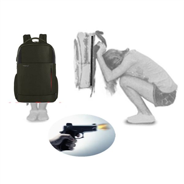 Protective Safety Backpack Unisex Bulletproof Bag Student Backpack Anti ...