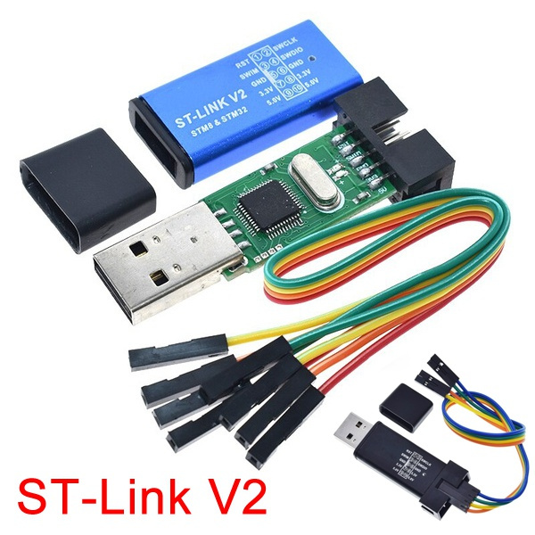 ST-Link V2 Emulator Downloader Programmer STM32F103C8T6 STM8 STM32 with Cable | Wish