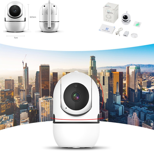 HD 1080P WiFi Cloud Camera 360° IR Night Vision Camcorder Two-way Audio ...