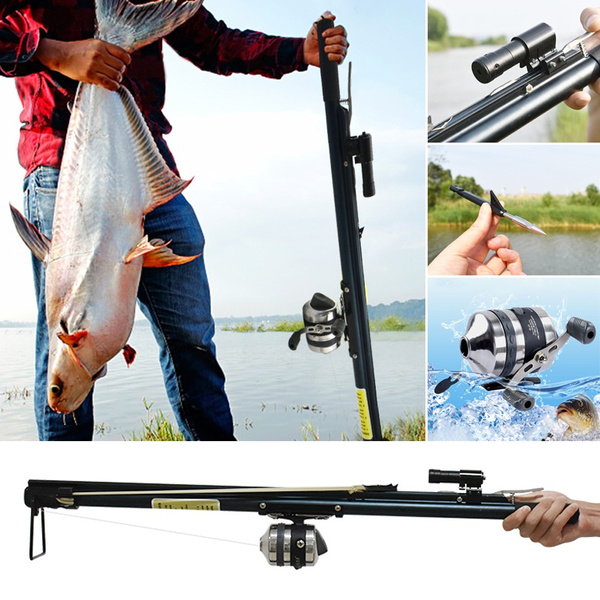 Fish Gun with Fishing Wheel Multi-function Shooting Equipment Precision ...