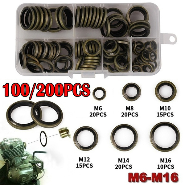 100/200PCS Modification Washers Sealing High Pressure Gasket High ...