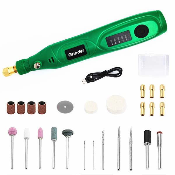 Mini Electric Drill Power Tools Multifuctional Rotary Tool Grinder ...
