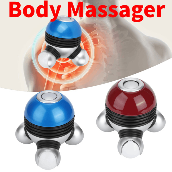 Portable Body Massager Mini Low Noise Hand-Held Body Vibrating Massager ...