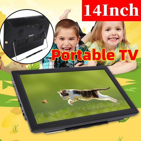 NEW 14Inch Portable LED TV Built In Tuner Portable Widescreen LCD ...