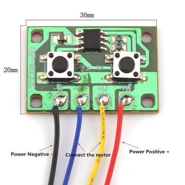 Two-way Wire Control Module Motor Forward and Reverse Control Switch ...