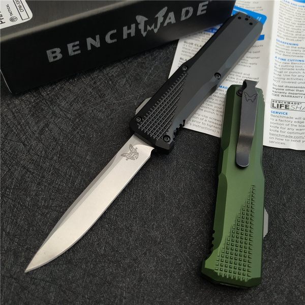 BENCHMADE 4600 Tactical Double Action OTF AUTOMATIC Knife - 3.45 ...