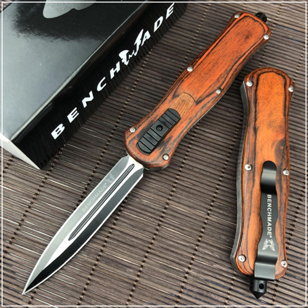 camping self defense spring Dagger knife Quick Switchable OTF Automatic ...