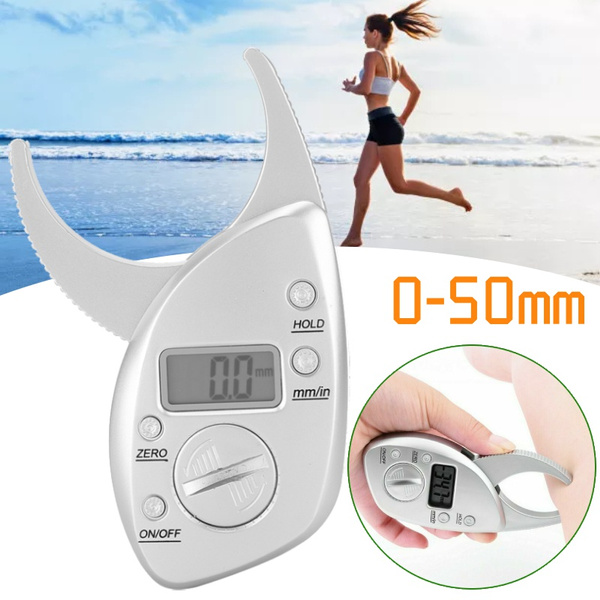 Portable Skin Fat Caliper Tester, Body Fat Caliper And Measuring Tape ...