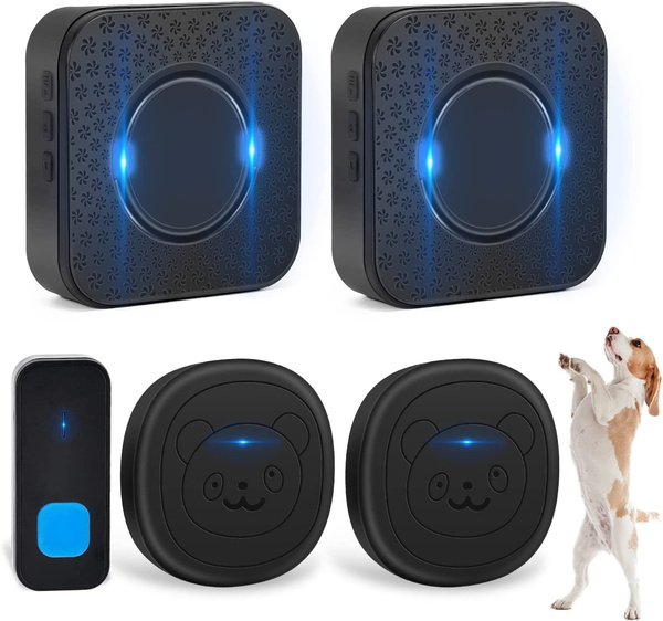 Slofen Dog Doorbell Wireless,Smart Dog Bell for Door Potty Training ...