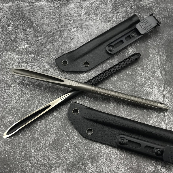 MICROTECH TCP-P178 Mini Tri-edged EDC Bayonet Dagger Tactical Self ...