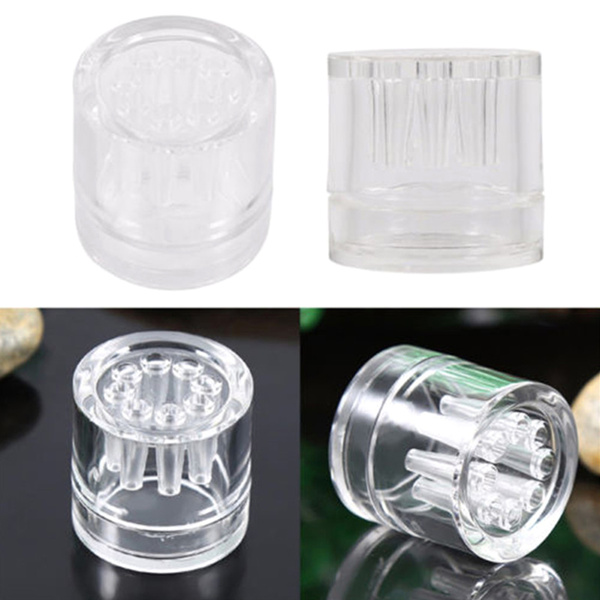 Leech-Trap for Aquarium 8 Holes Transparent Acrylic Mini Can Planaria ...